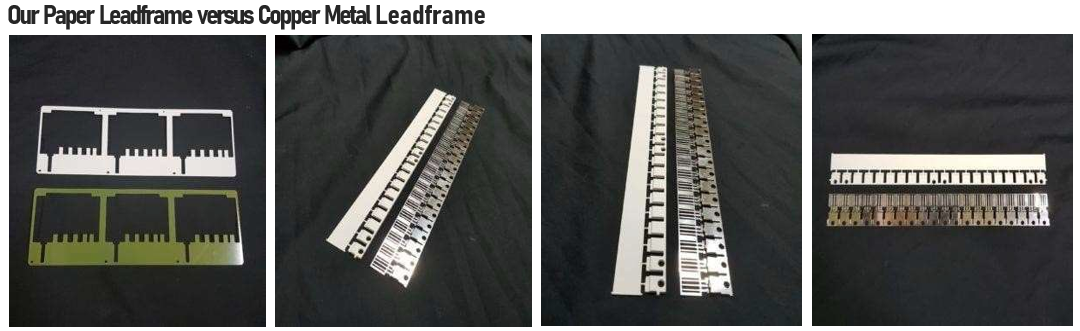 Engineered Mold Dummy Leadframe, Paper “Fiber”